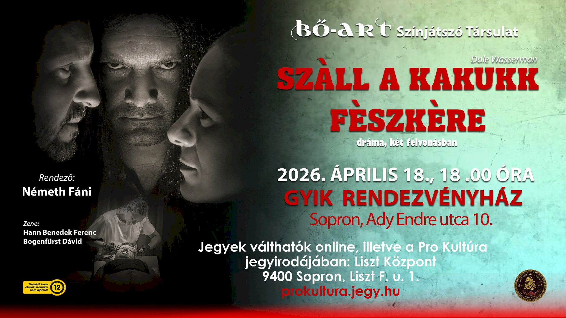 Száll a kakukk fészkére - Részletek - Sopron Régió