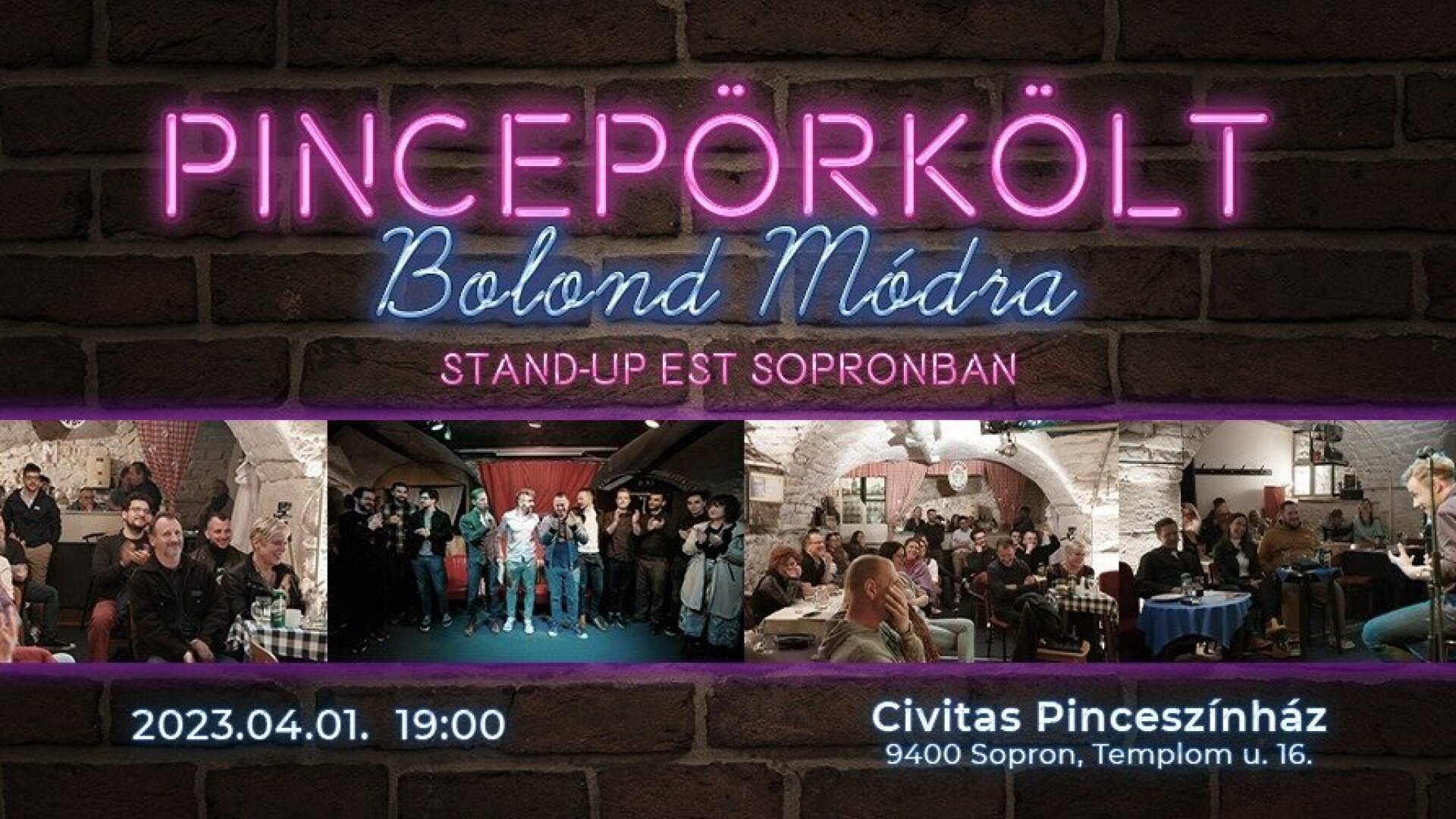 Pincepörkölt bolond módra - stand-up est Sopronban! - Részletek ... Pincepörkölt bolond módra - stand-up est Sopronban! - Részletek ...