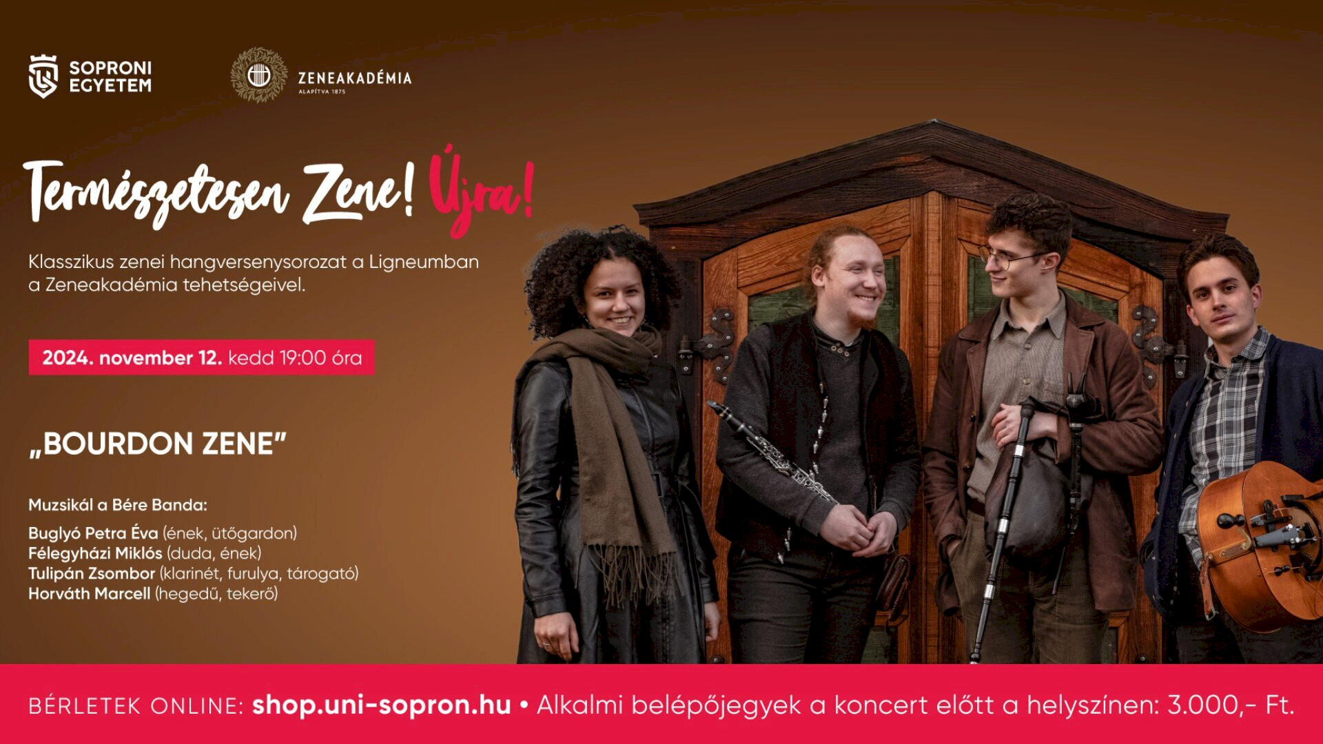 Természetesen zene! - „BOURDON ZENE” - Részletek - Sopron Régió